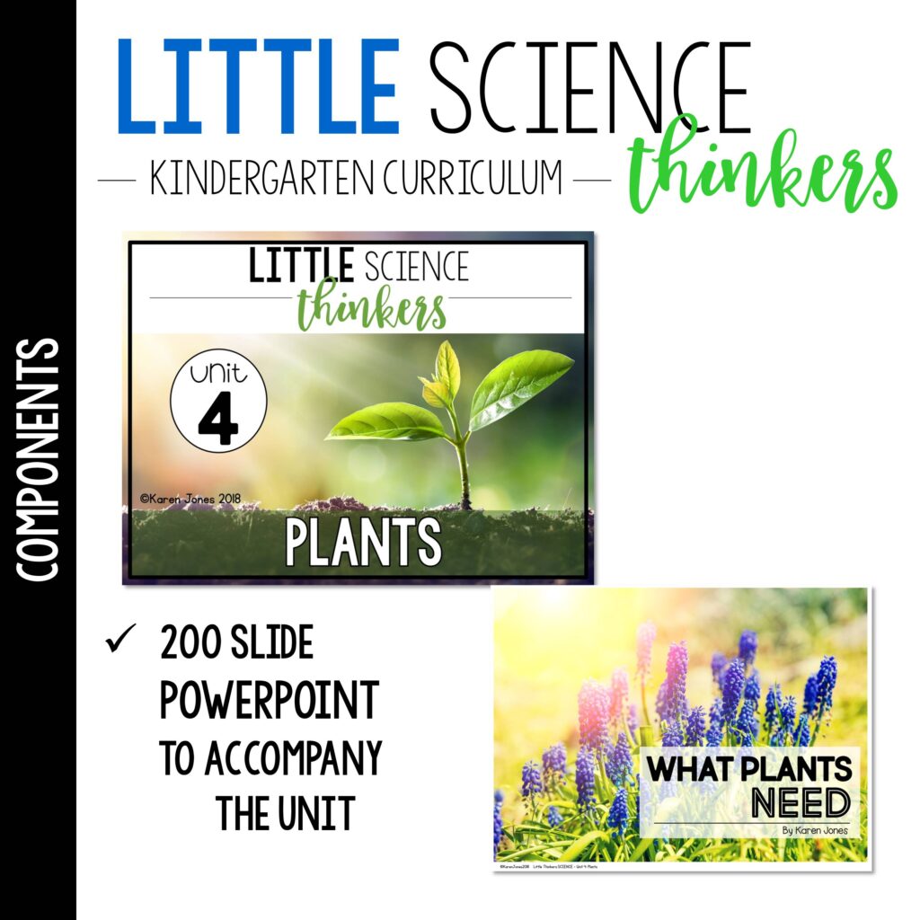 Little Kindergarten Science Thinkers {UNIT 4: Plants} – Mrs Jones's Class