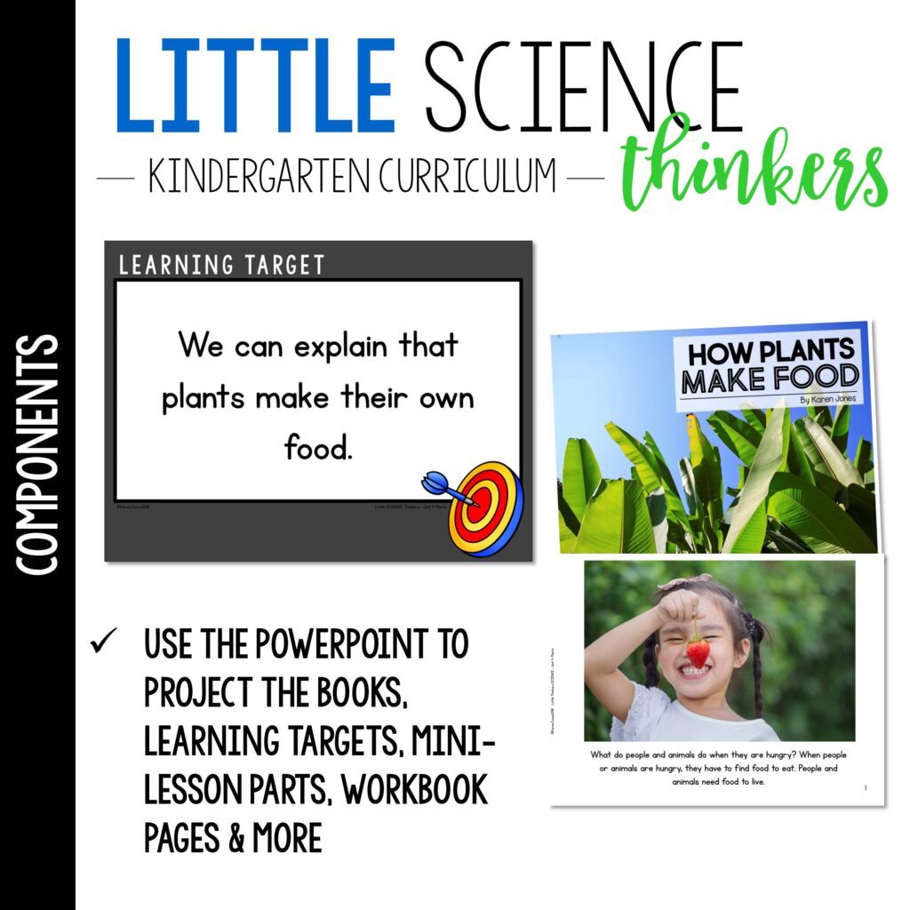 Little Kindergarten Science Thinkers {UNIT 4: Plants} – Mrs Jones's Class