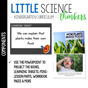 Little Kindergarten Science Thinkers {UNIT 4: Plants} - Mrs Jones's Class