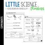 Little Kindergarten Science Thinkers {UNIT 5: Animals} - Mrs Jones's Class
