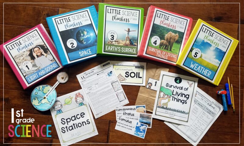 First Grade Science Curriculum {Little Science Thinkers} – Mrs Jones's ...