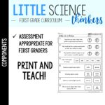 Little 1st Grade SCIENCE Thinkers {UNIT 1: Matter and Energy} - Mrs ...