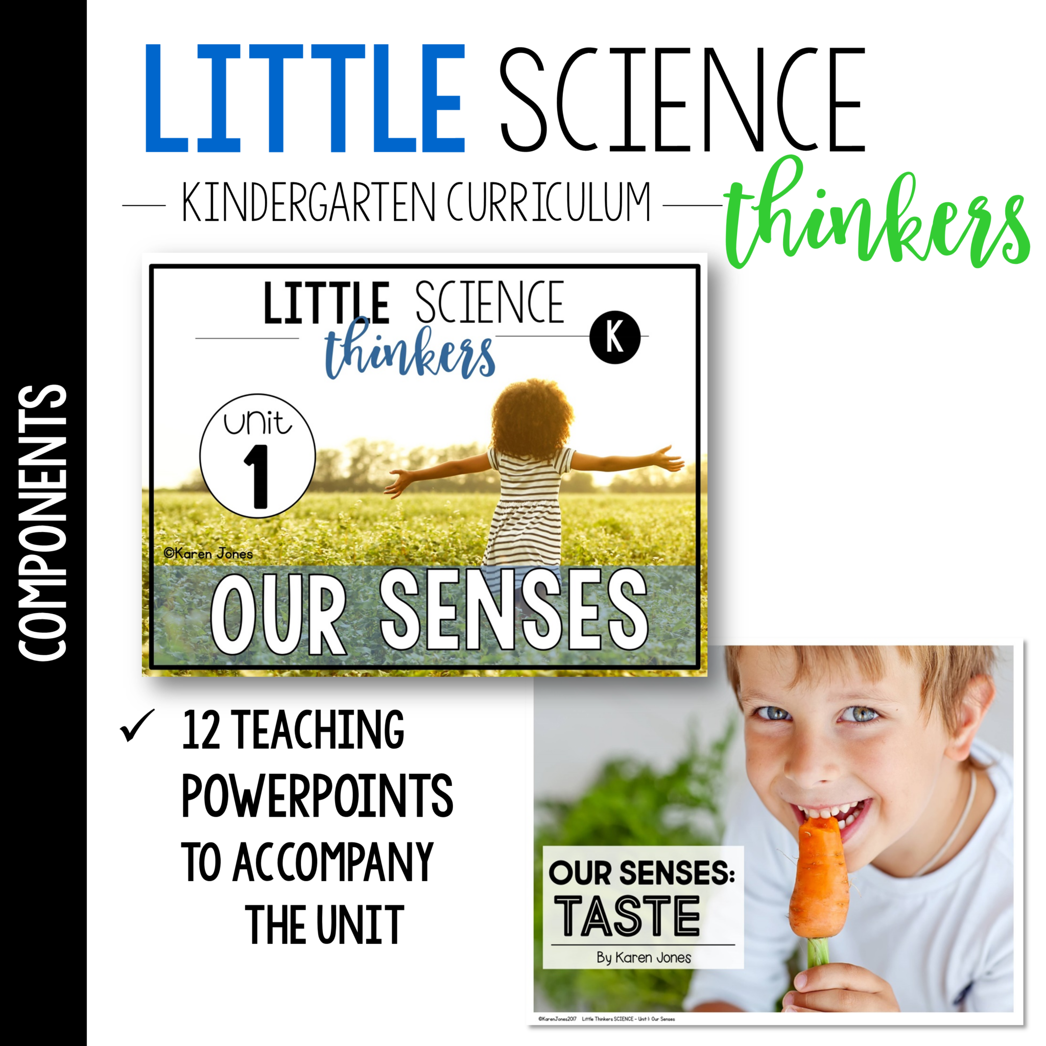 Little Kindergarten Science Thinkers {UNIT 1: Our Senses} - Mrs Jones's ...