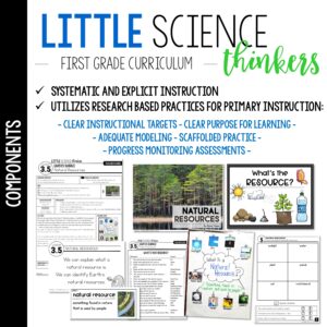 Little 1st Grade SCIENCE Thinkers {UNIT 3: Earth's Surface} - Mrs Jones ...