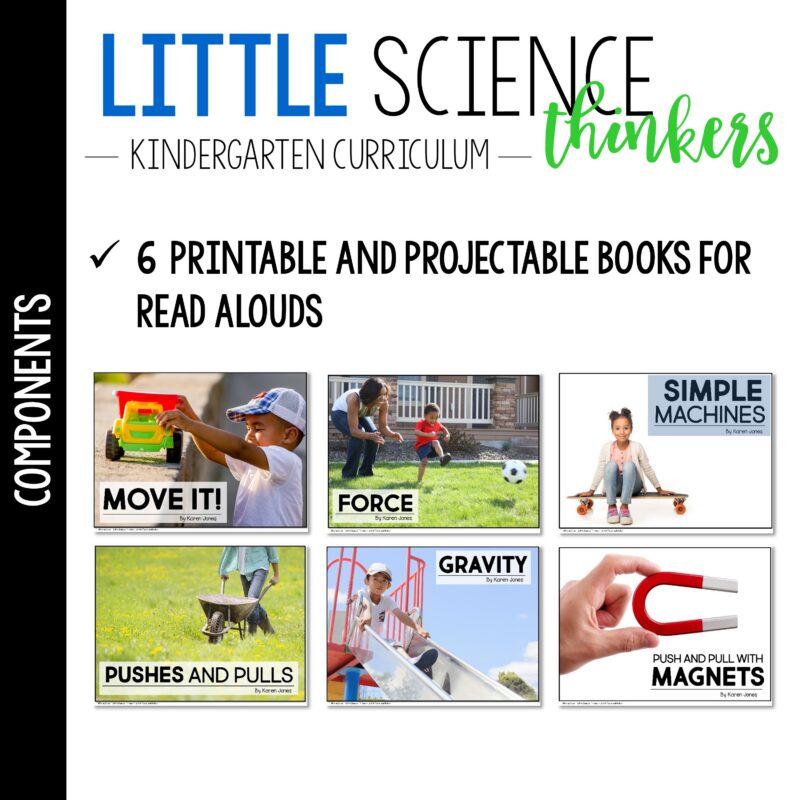 Little Kindergarten Science Thinkers {UNIT 6: Force and Motion} - Mrs ...