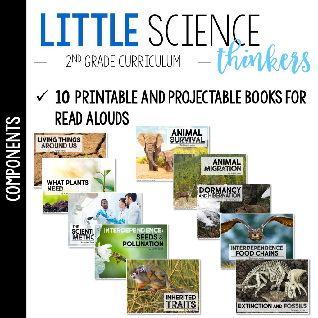 Little 2nd Grade SCIENCE Thinkers {UNIT 2: Living Things} - Mrs Jones's ...