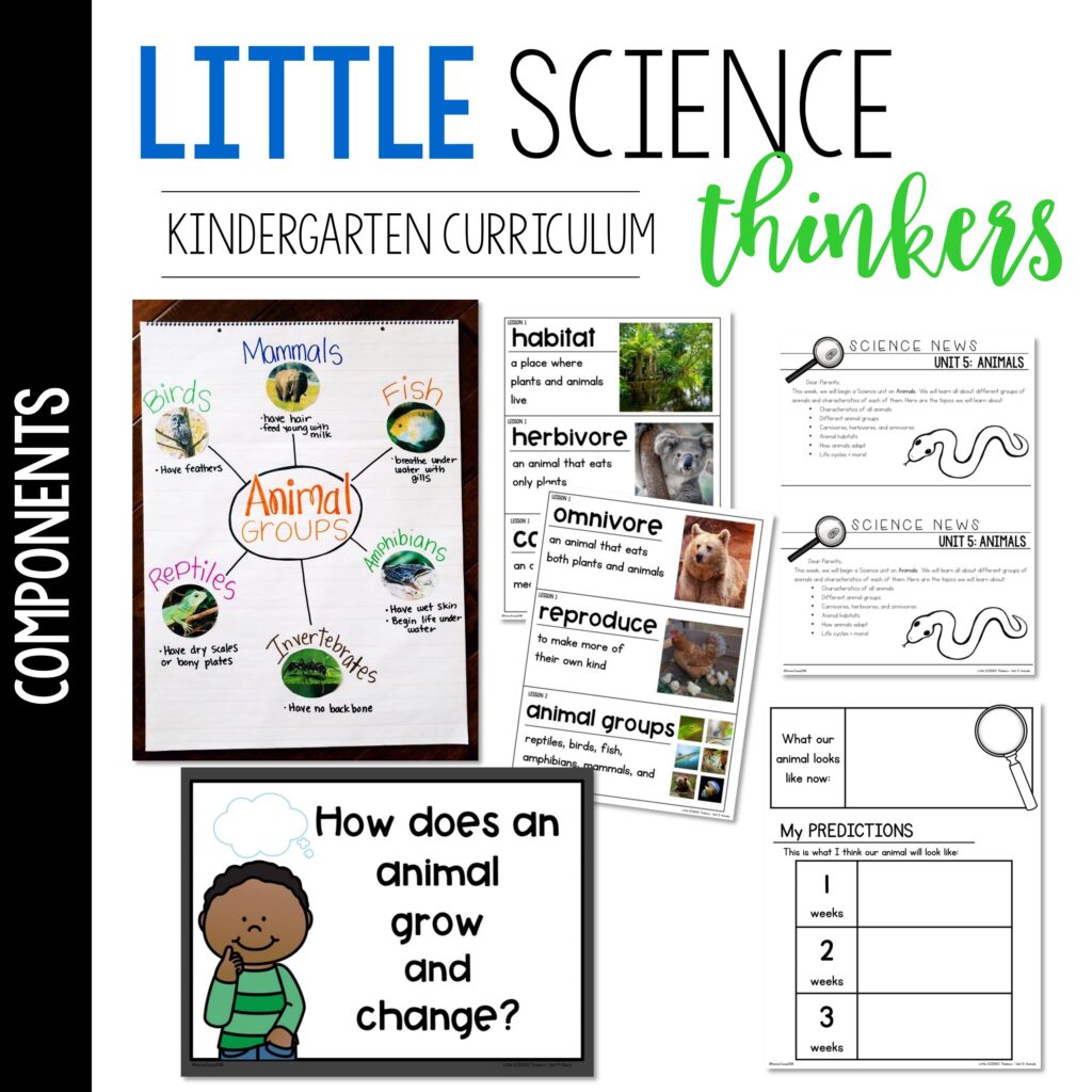 Little Kindergarten Science Thinkers Curriculum (TRANSFERABLE LICENSE ...