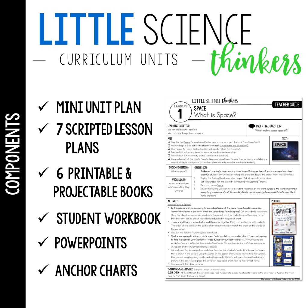 Little Science Thinkers {Mini Unit: Space} - Mrs Jones's Class