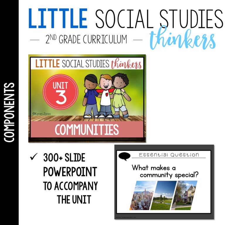Little 2nd grade SOCIAL STUDIES {Unit 3: Communities} - Mrs Jones's Class