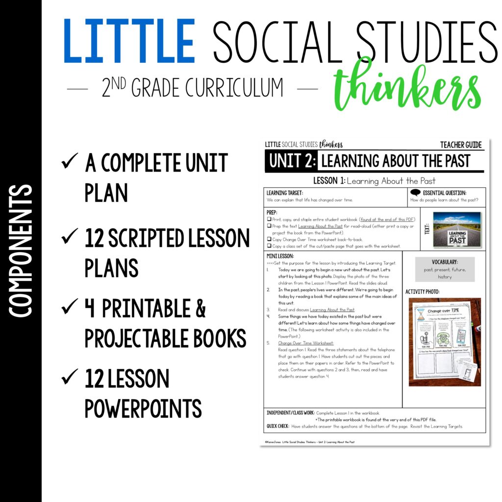 Little 2nd grade SOCIAL STUDIES {Unit 2: Learning About the Past} - Mrs ...