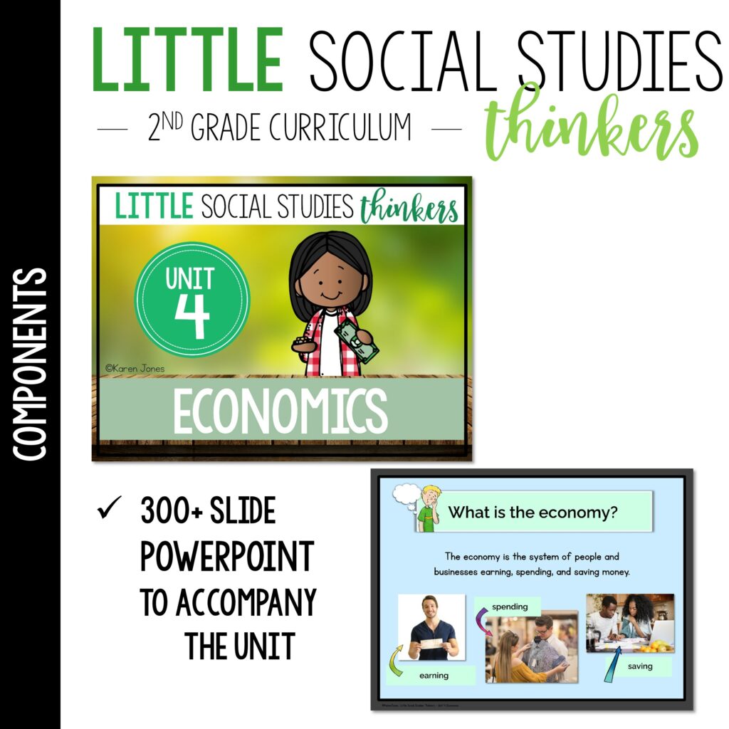 Little 2nd grade SOCIAL STUDIES {Unit 4: Economics} - Mrs Jones's Class